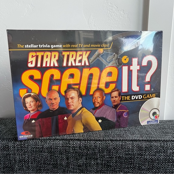 Mattel | Games | Nib Scene It Star Trek Edition | Poshmark